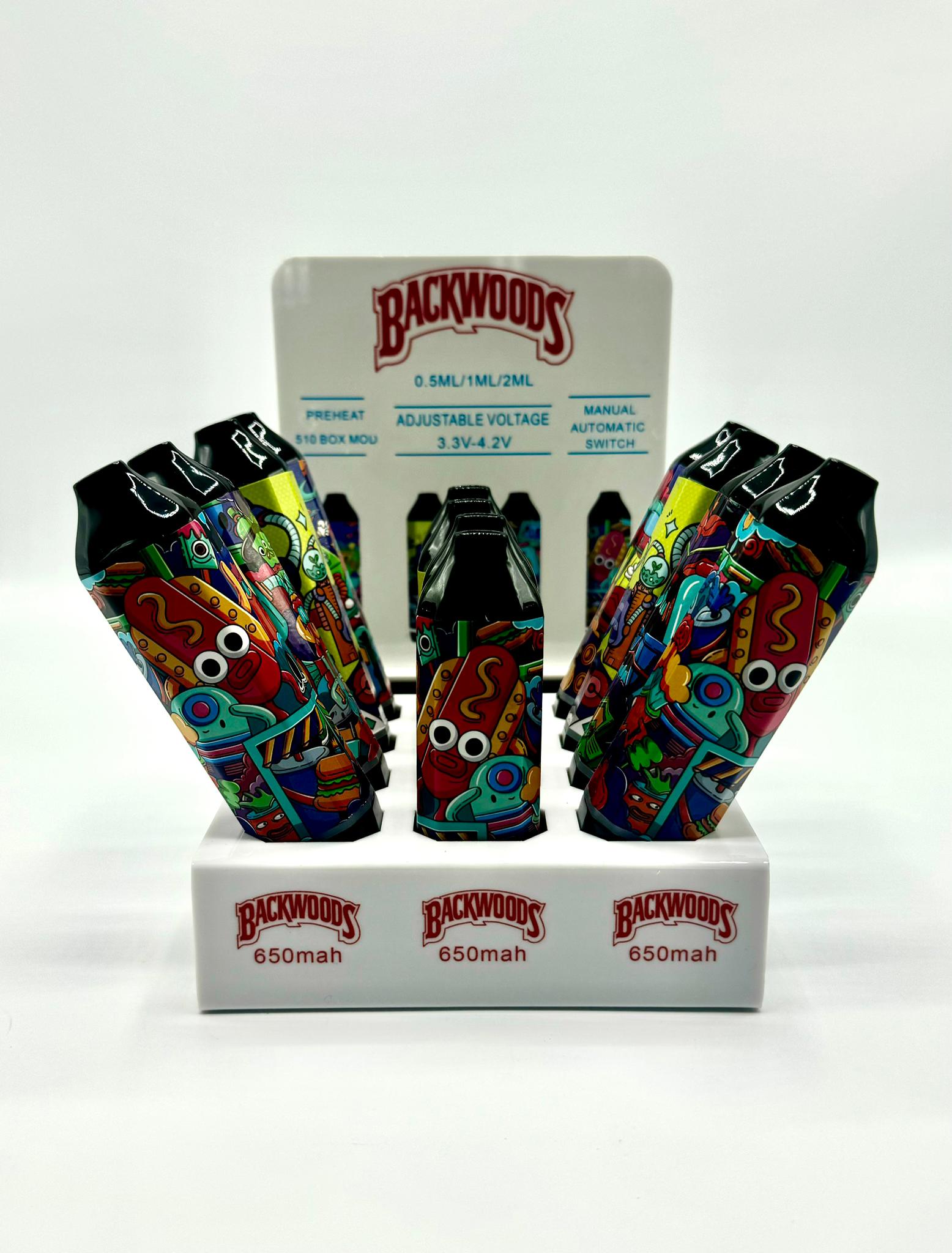 Backwoods 510 Box MOD Battery - 0.5ML/1ML/2ML | PreHeat - Zaampro